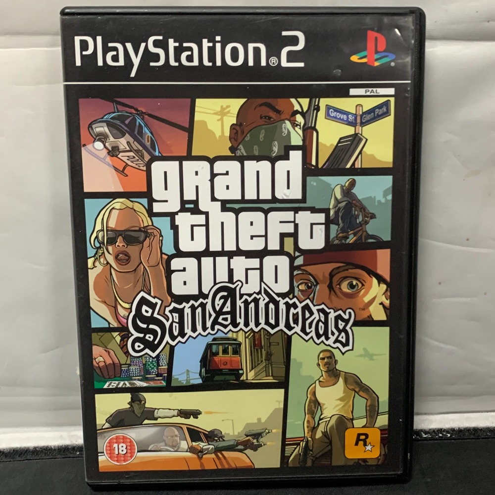 Rockstar Games Grand Theft Auto: San Andreas PS2 - Own4Less